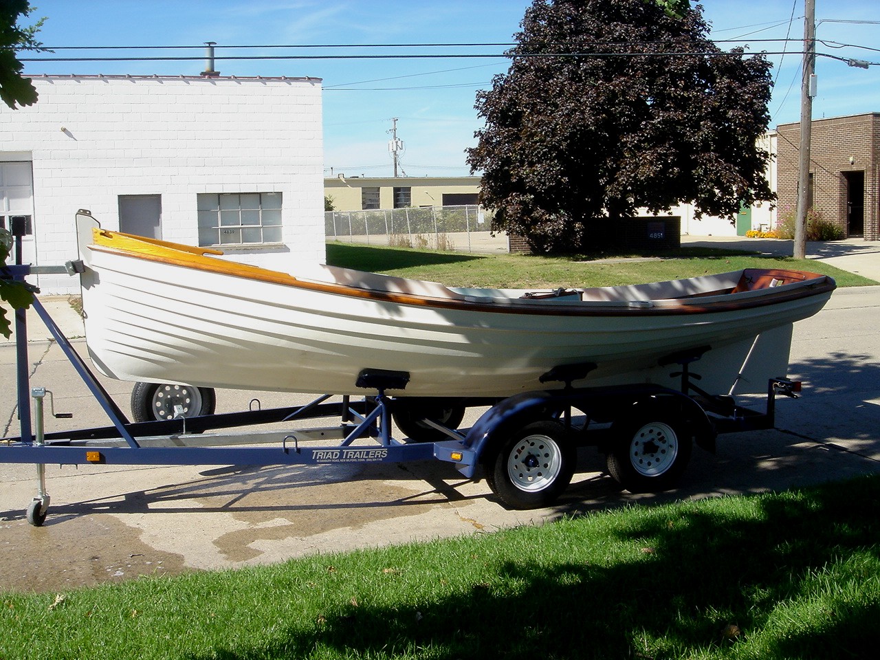 Custom Sailboat Trailers Under 24ft | Triad Trailers