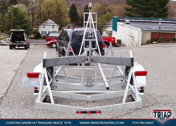 Custom Sailboat Trailers 25ft to 30ft | Triad Trailers