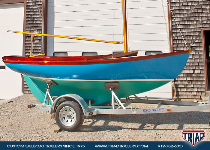 Custom Sailboat Trailers Under 24ft | Triad Trailers
